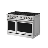 Buy 48 Inch Contemporary Professional Stainless Steel Dual Oven Gas ...