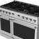 Buy 48 Inch Contemporary Professional Stainless Steel Dual Oven Gas ...