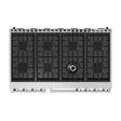 Buy 48 Inch Contemporary Professional Stainless Steel Dual Oven Gas ...
