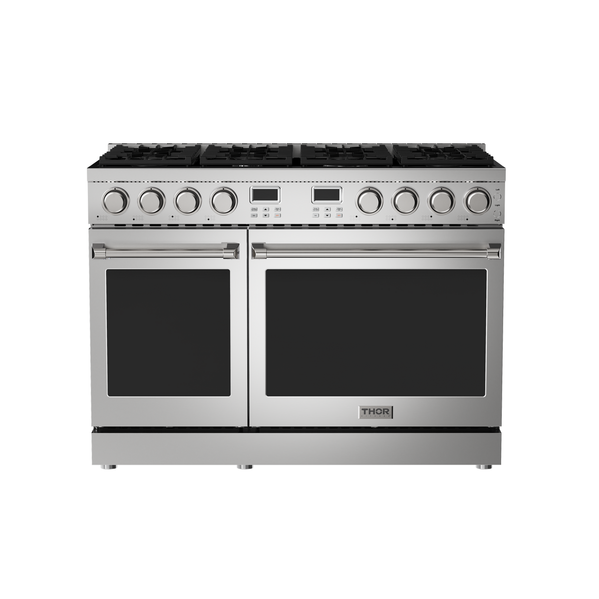 Buy 48 Inch Contemporary Professional Stainless Steel Dual Oven Gas ...