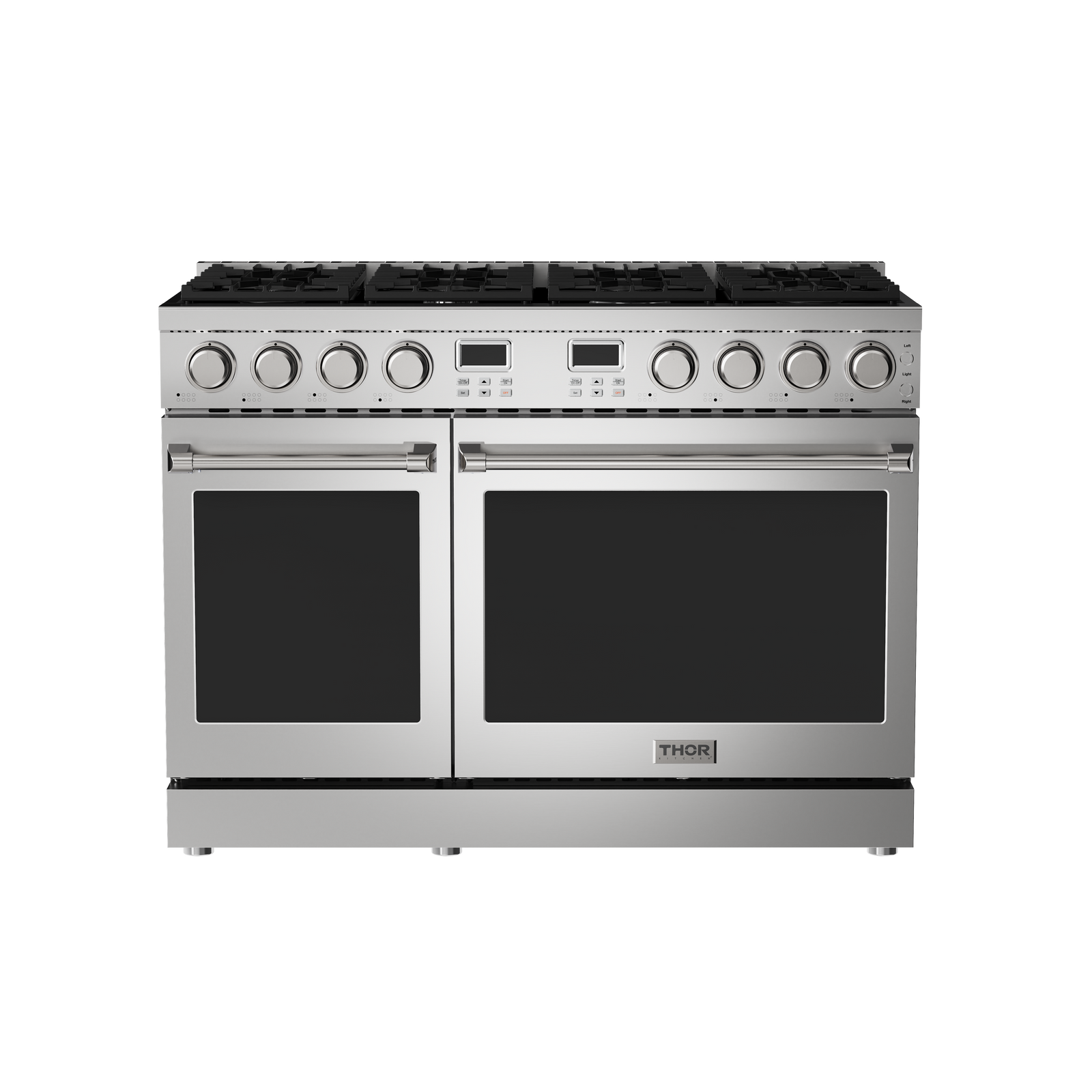 Buy 48 Inch Contemporary Professional Stainless Steel Dual Oven Gas ...