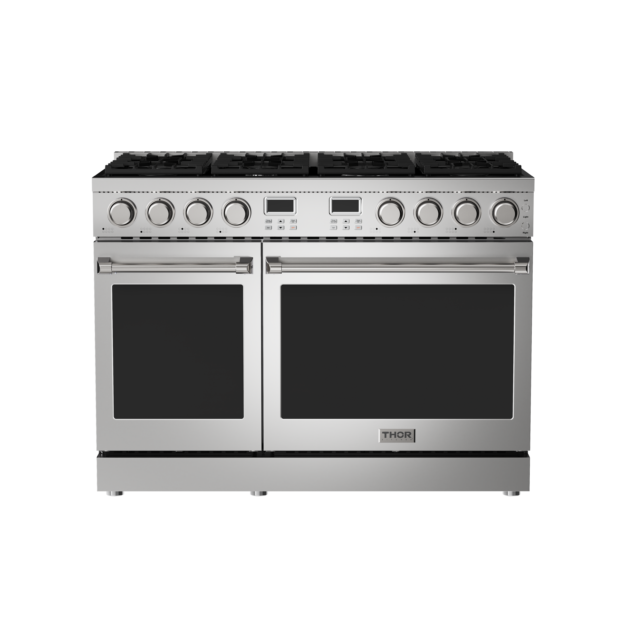 Buy 48 Inch Contemporary Professional Stainless Steel Dual Oven Gas ...