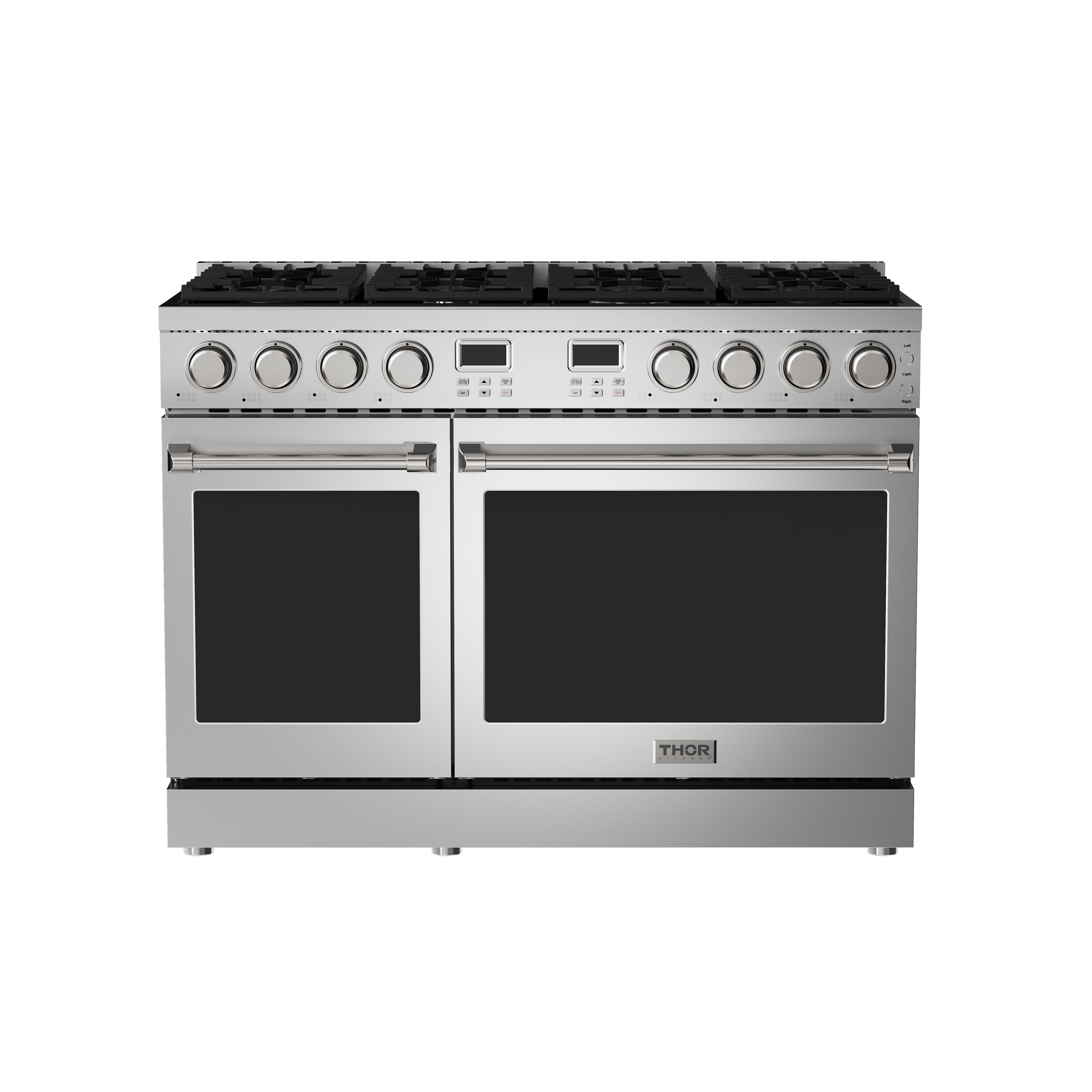 Buy 48 Inch Contemporary Professional Stainless Steel Dual Oven Gas ...