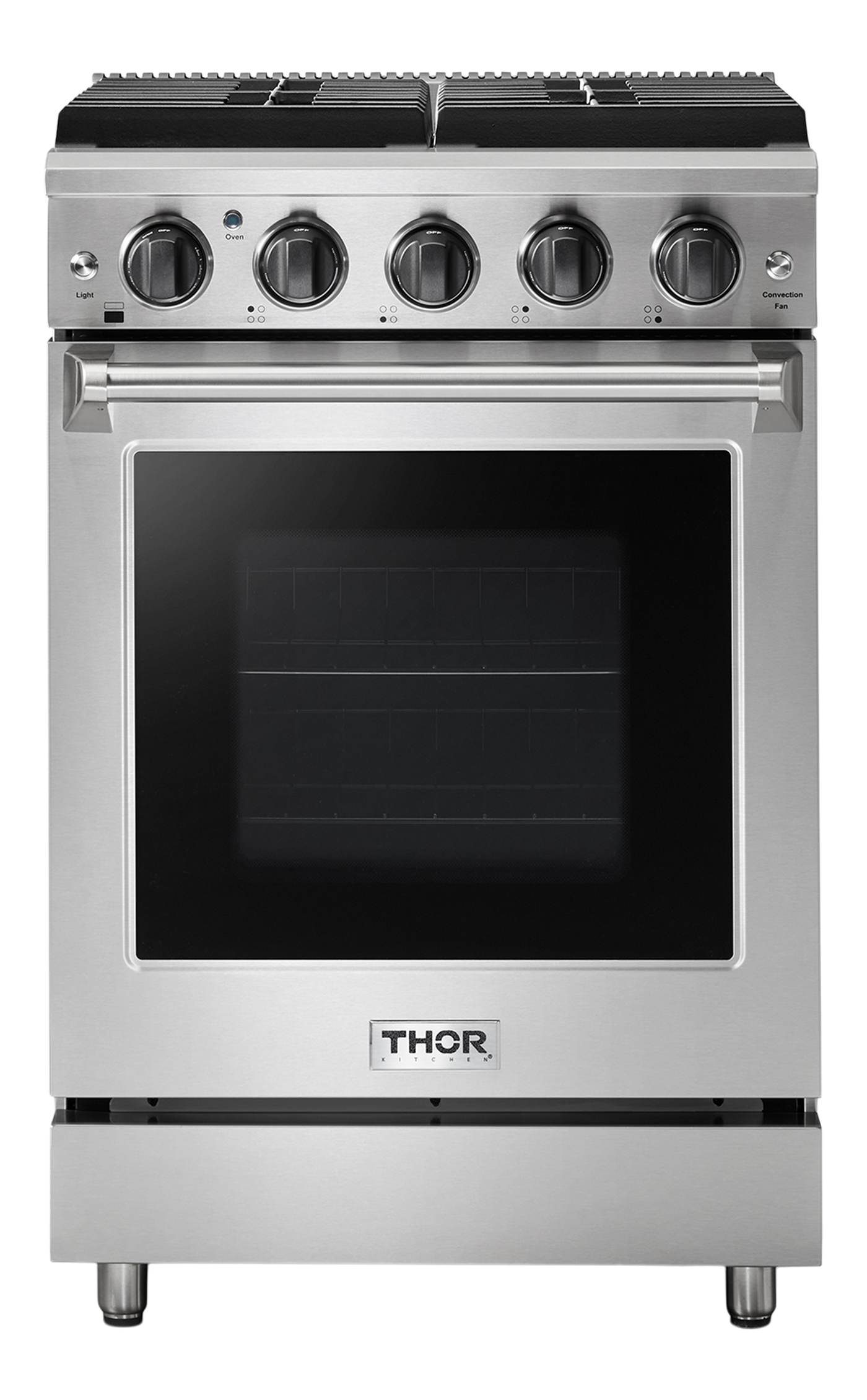 Buy 24 Inch Stainless Steel Gas Range & Stove (LRG2401U) | Thor Kitchen