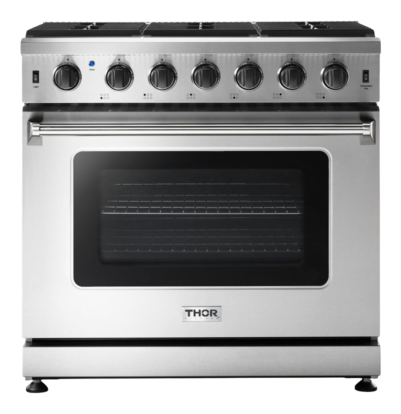 Buy 36 Inch Stainless Steel Freestanding Gas Range & Stove (LRG3601U ...